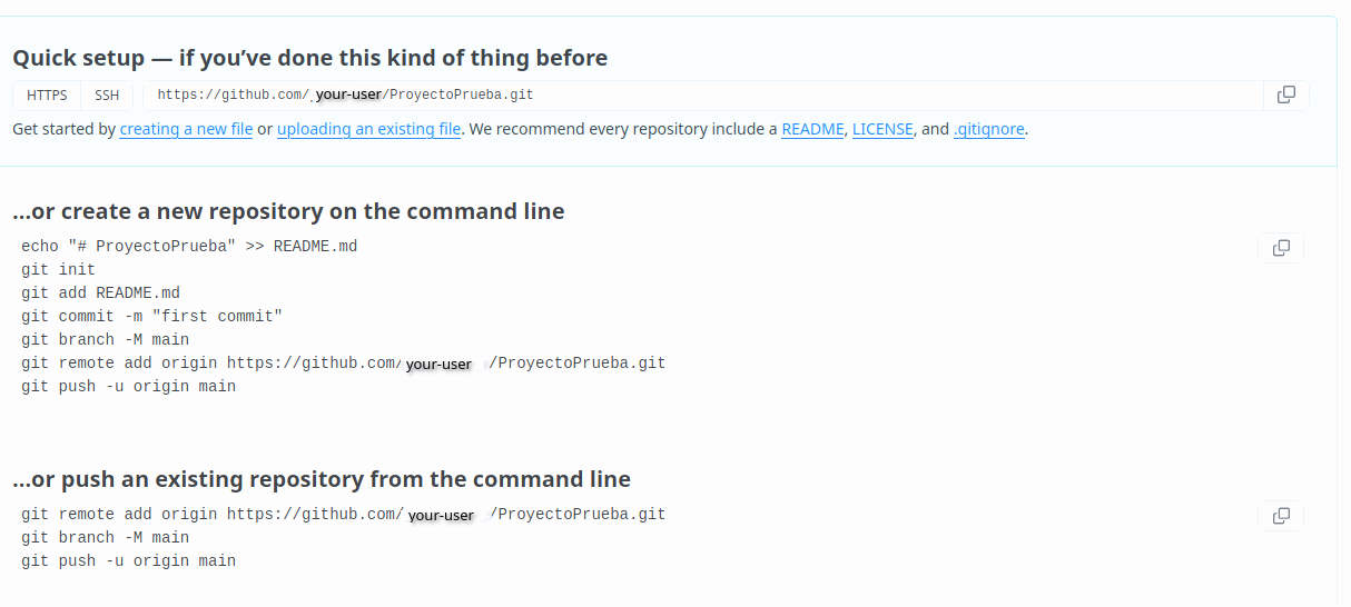 Crear un nuevo repositorio en GitHub – Proyectos IT